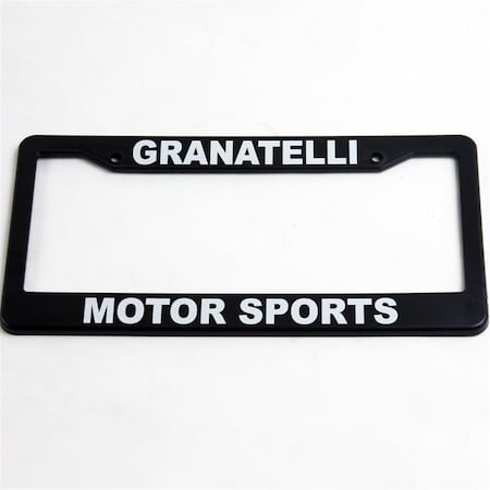 Granatelli Motor Sports License Plate Frame 100005 | Zoro