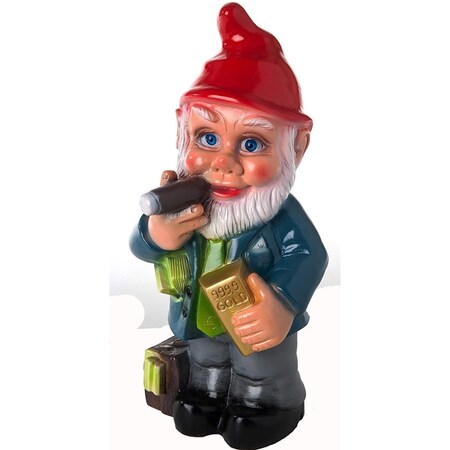 Rakso 13 in Midas The Fat Cat Rich Gnome Statue RK2432 | Zoro