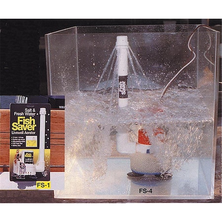 Marine Metal Fish Saver with Livewell Aerating System FS-4 | Zoro