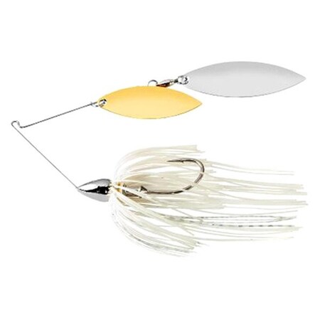 Gran Momento Nickel Frame Double Willow Spinnerbait White & Silver ...