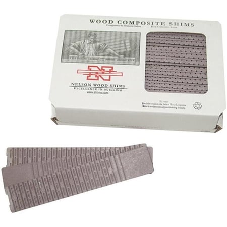 Nelson Shims Nelson Wood Shims NW32 COMPOSITE 7.5 in. Composit Shims ...