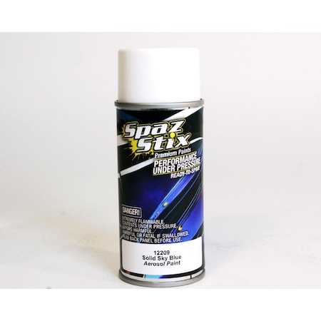 Spaz Stix Solid Sky Blue Aerosol Paint - 3.5 oz SZX12209 | Zoro