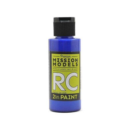 Mission Models 2 oz RC Paint Bottle Translucent Blue MIOMMRC-053 | Zoro