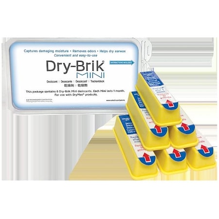 Eartech Eartech ET-DRYBRIK-MINI Dry Brik Desiccant for Dry Max - Pack ...