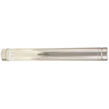 Noritz Vent Pipe Straight 3 In. X 24 In. 503416 | Zoro