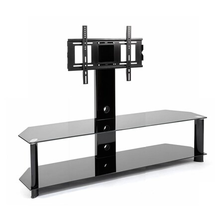 Doba-Bnt TV Stand for 37-60 in. Flat Panel TV, Black SA3007855 | Zoro