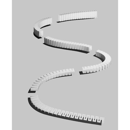 Woodland Scenics 0-4.5 in. 3 Percent Incline Set WOO1416 | Zoro
