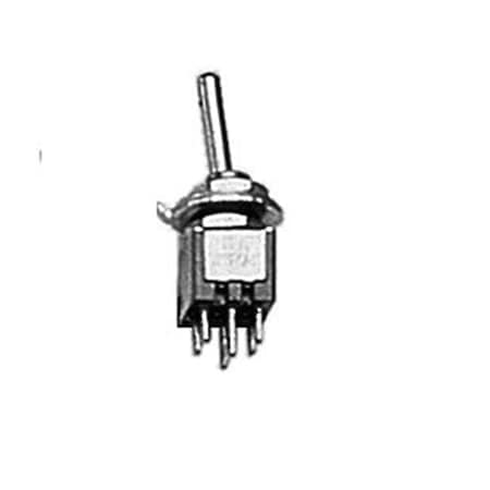 Miniatronics Minatronics 3 amp 120 V DPDT Miniature Toggle MNT3610002 ...