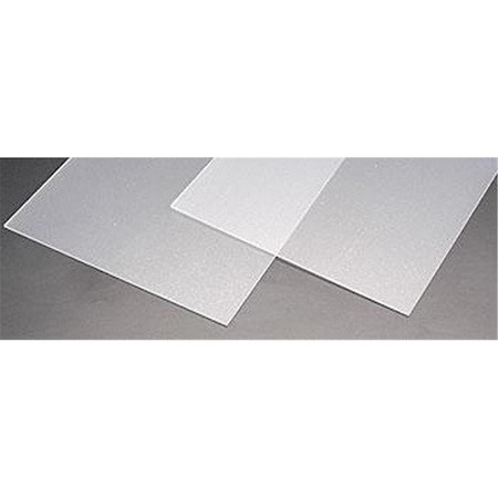 Plastruct .060 X 7 X 1 In. Ssc-106 Plastic Clear Styrene Sheet, 2Pk ...
