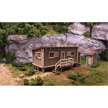 Endgame N Scale Laser-Cut Joes Cabin EN1662648 | Zoro