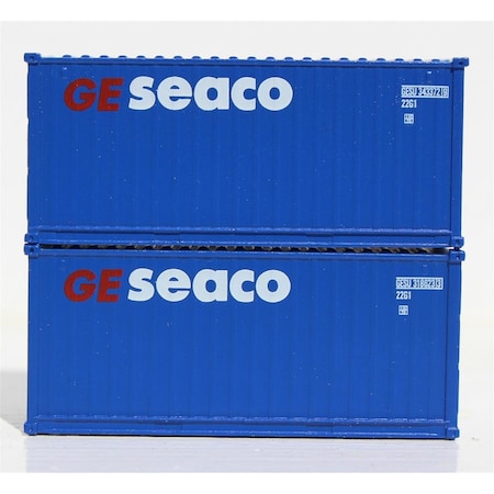 Jacksonville Terminal N Scale GESEACO 20 ft. Standard Height Container ...