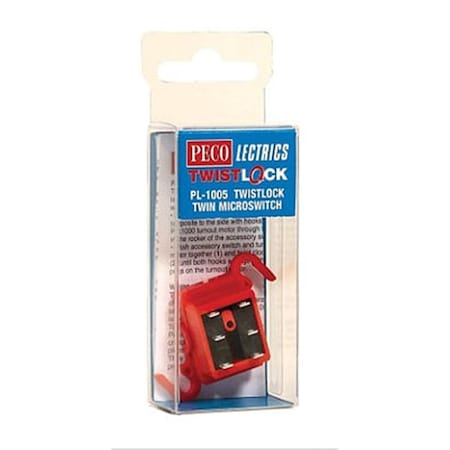 Peco Twistlock Turnout Switch PCOPL-1005 | Zoro