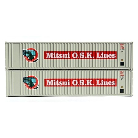 Jacksonville Terminal 40 ft. N Mitsui OSK Standard Height Container ...