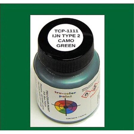 Tru-Color Paint IJN Type 2 Paint, Camouflage Green TCP1111 | Zoro