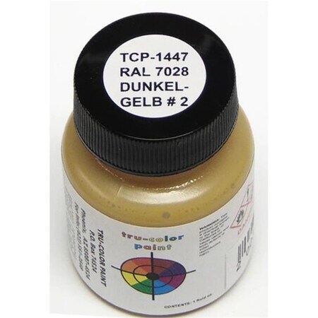 Tru-Color Paint No.2 Paint, German Ral 7028 Dark Yellow TCP1447 | Zoro