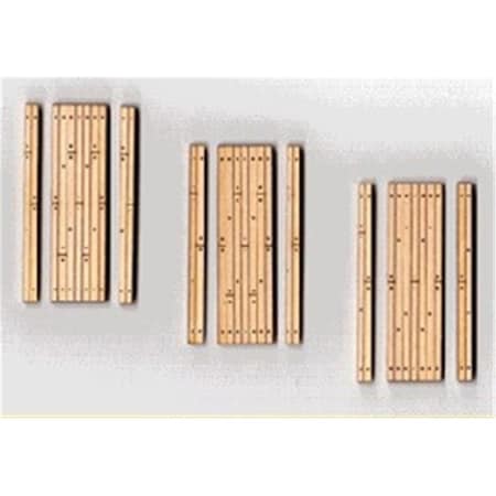 Stages For All Ages HO Wood 1Lane Strght 3 Each ST1800749 | Zoro