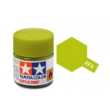 Tamiya Paint TAM81704 10 ml Acrylic Mini - Yellow Green TAM81704 | Zoro