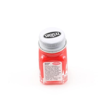 Testors 0.25 oz Testors Red Enamel Paint TES1103TT | Zoro