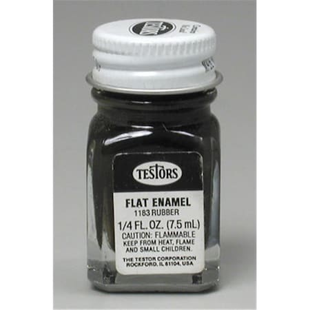 Testors Flat Rubber Paint Supplies TES1183TT | Zoro