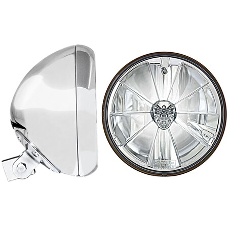 In Pro Car Wear 7 in. Universal Headlight Bucket, Chrome with T70700-SR ...