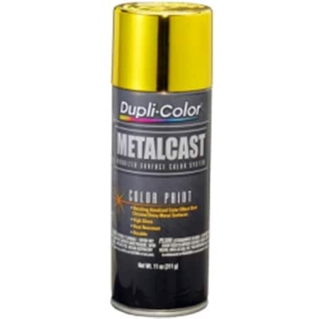 Duplicolor MC202 11 oz Aerosol Metal Cast Anodized Color Paint; Yellow ...