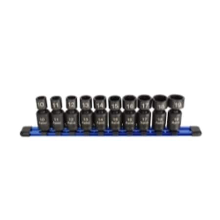 Protectionpro Nano Pinless Metric Universal Impact Sockets - 10 Piece ...