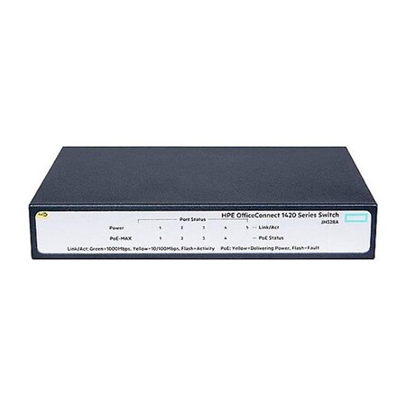 Hpe HPE JH328ANo.ABA OfficeConnect 1420 5G PoEPlus 32W Switch; Black ...