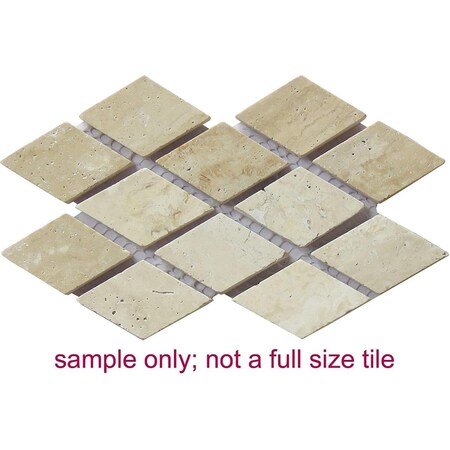 Intrend Tile Travertine Stone Diamond Mosaic NS022A | Zoro