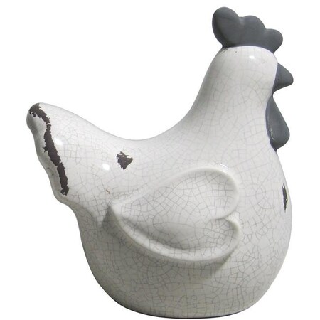 Jeco Jeco HD-HASF002 Ceramic Hen Statue; White HD-HASF002 | Zoro