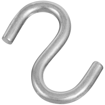 Stanley Stanley National Hardware 3 in. Open S Hook, Stainless Steel ...