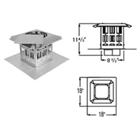 Dura Vent Dura Vent 4PVP-VCT34 4 in. PelletVent Pro Prairie Termination ...