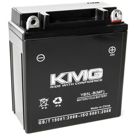 Kapsco Moto Kapsco Moto YB5L-B-2D 12V KMG High Performance SMF OEM ...