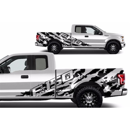 Air Design Vinyl Decal Graphics F 150 Wrap Kit for 2015 2017 Ford F 150 ...