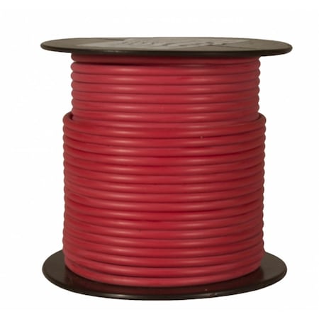 Wirthco Primary Wire, GXL, 14 AWG, Red, XLPE Jacket W48-81020 | Zoro