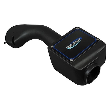 Volant Cold Air Intake System with Pro 5 Blue Filter, Plastic Black for ...