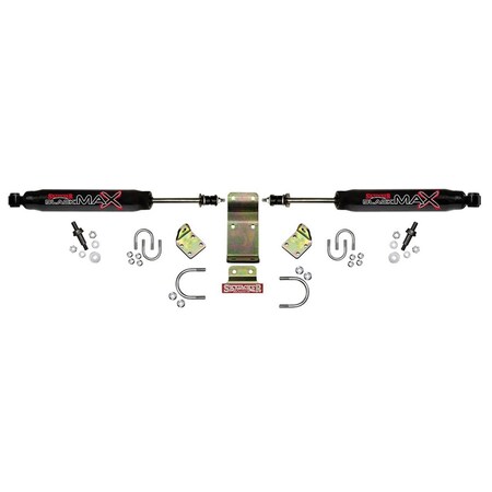 Superjock Dual Steering Stabilizer Lift Kit - Black SU3564677 | Zoro