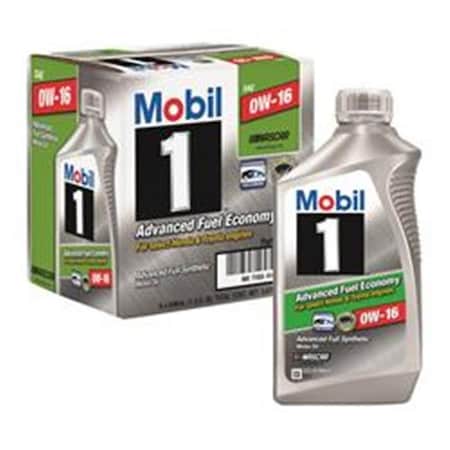 Mobil Mobil 124321 0W-16 Advanced Fuel Economy Motor Oil M67-124321 | Zoro