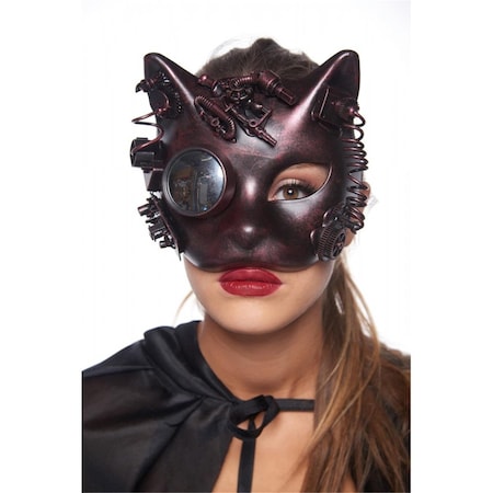 Perfectpretend Bronze Steampunk Cat Mask PE2606774 | Zoro