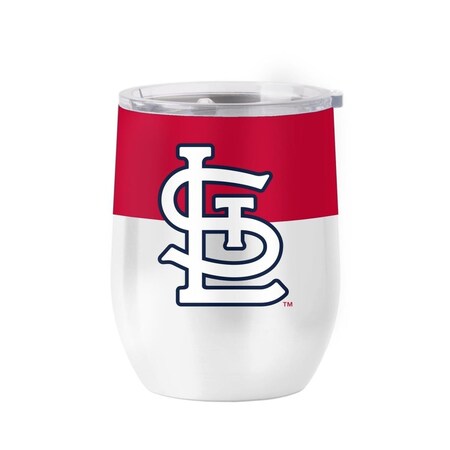 Moment-In-Time 16 oz MLB St Louis Cardinals Colorblock Stainless Curved ...
