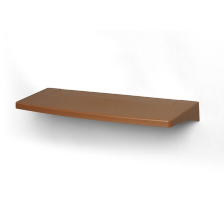 Kd 22 in. Folding Shelf, Brick KD3027033 | Zoro