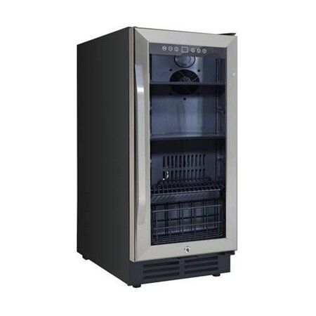 Mas Built-In Deluxe Beverage Center, Black - 15 in. BCA3115S3S | Zoro