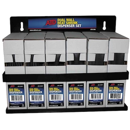 Atd Tools ATD Tools ATD-30606 0.62 in. x 10 ft. Dual Wall Heat Shrink ...