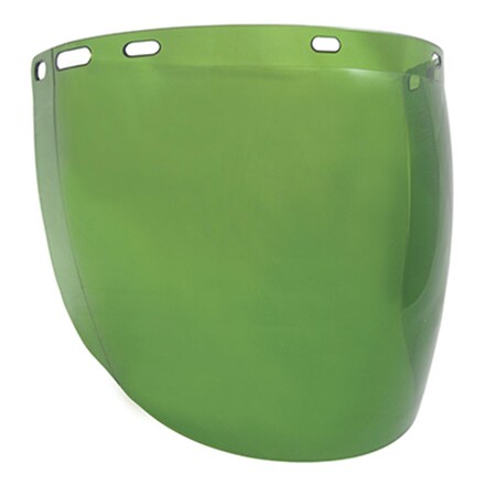 Sas Safety Replacement Face Shield Deluxe, Green SAS-5157 | Zoro