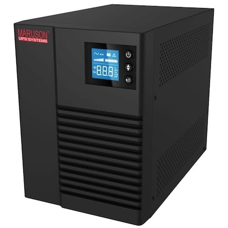 Maruson UPS System, 1000VA, Line Interactive, Out: 100/110/120V AC In ...