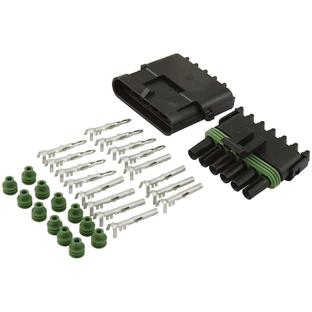 Allstar Performance 6-Wire Weather Pack Connector Kit ALL76270 | Zoro
