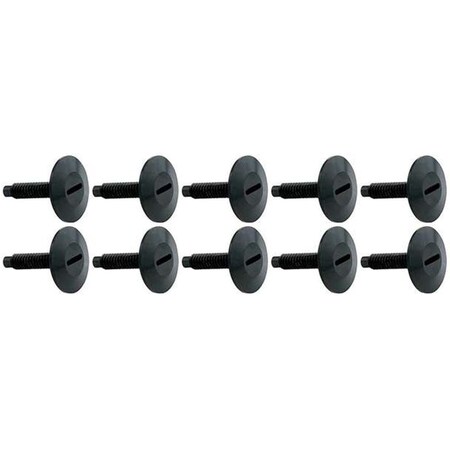 Allstar 1.25 in. Steel Body Stud with Slot, 10PK ALL18650 | Zoro