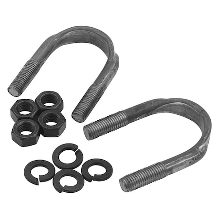 Allstar Performance 2 in. Extra Long U-Bolt Kit for 1310 Series U-Joint ...