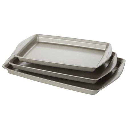 Rachael Ray Rachael Ray 47683 Nonstick Bakeware Cookie Pan Set - 3 ...