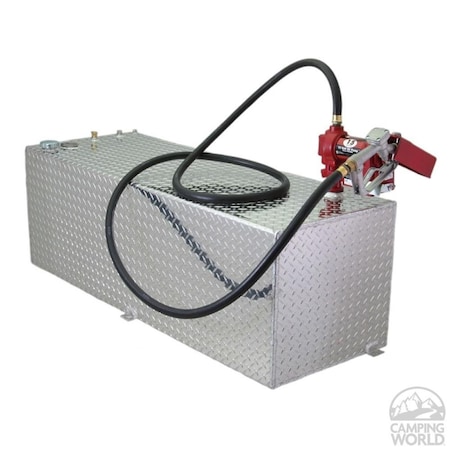 Araba Vector 60 gal Rectangle Aux Transfer Fuel Tank, 56 x 13 x 19.25 ...
