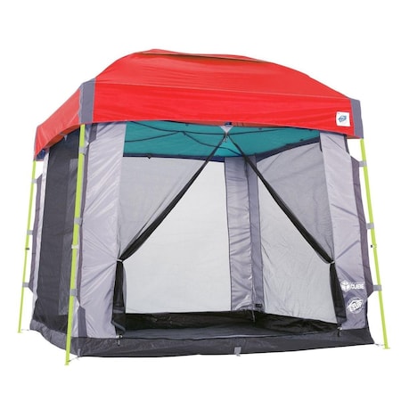 E-Z Up 10 x 10 ft. Angled Leg Canopy EZ Up Cube Mesh Canopy Screen Room ...